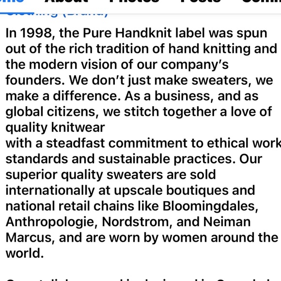 Pure Handknit | Sweaters | Pure Handknit Brand Sweater Lxl | Poshmark